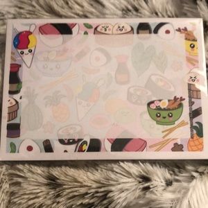 Office | Assorted Tropical Sushi Sticky Notesnotepadtabs | Poshmark